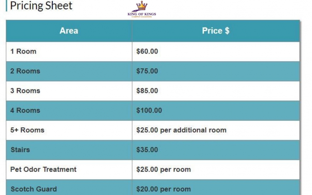 How Much Does Professional Carpet Cleaning Cost 